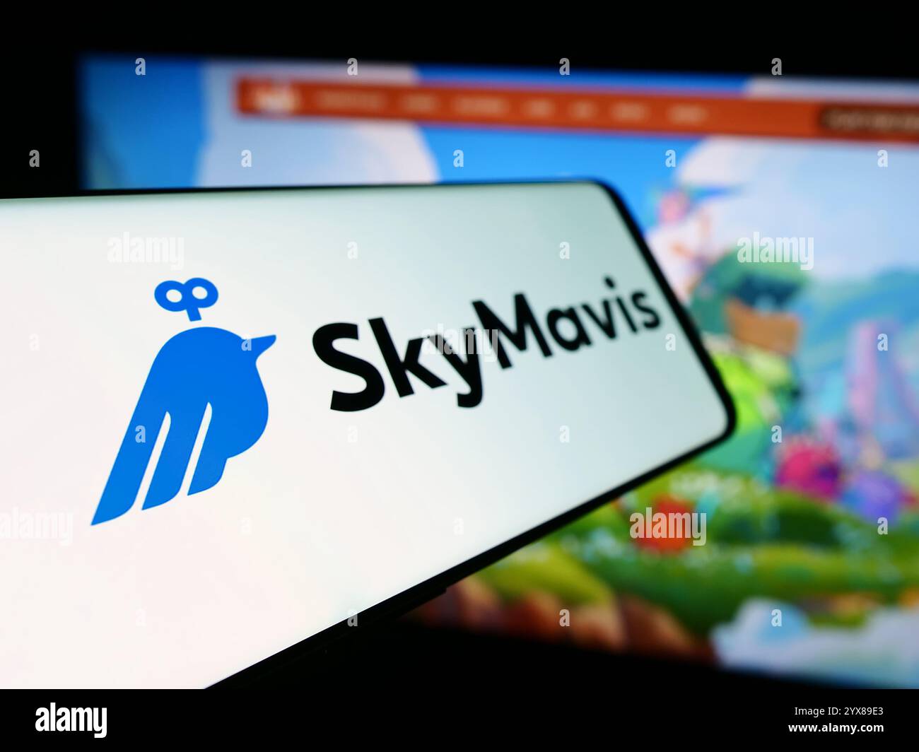 Sky mavis logo hi-res stock photography and images - Alamy