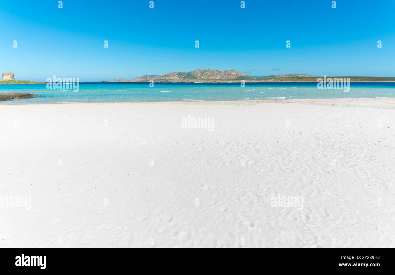 Aerial view la pelosa beach hi-res stock photography and images - Alamy