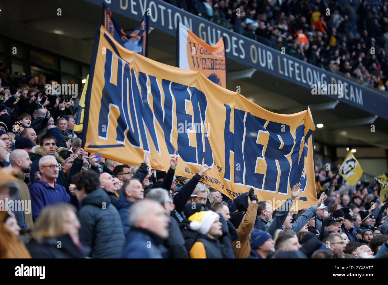 Wolverhampton, UK. 14th December 2024; Molineux Stadium, Wolverhampton ...