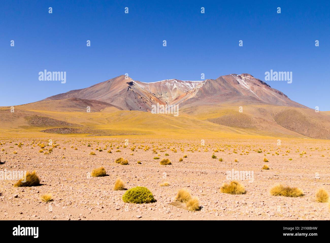 Bolivian mountains landscape,Bolivia.Andean plateau view.Volcano view ...