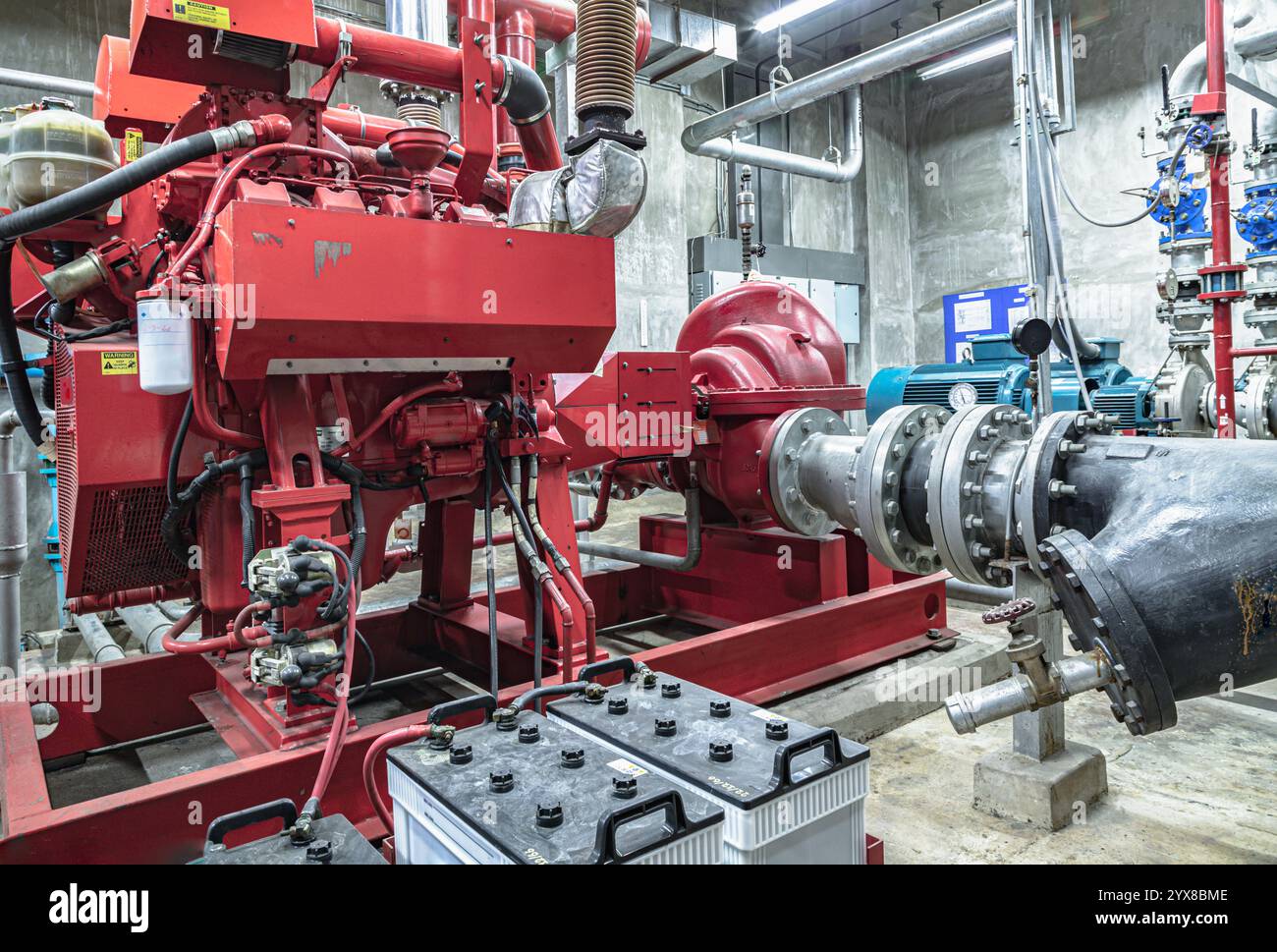 Bangkok,Thailand - 17 Nov, 2024 - Fire protection system of Condominium ...