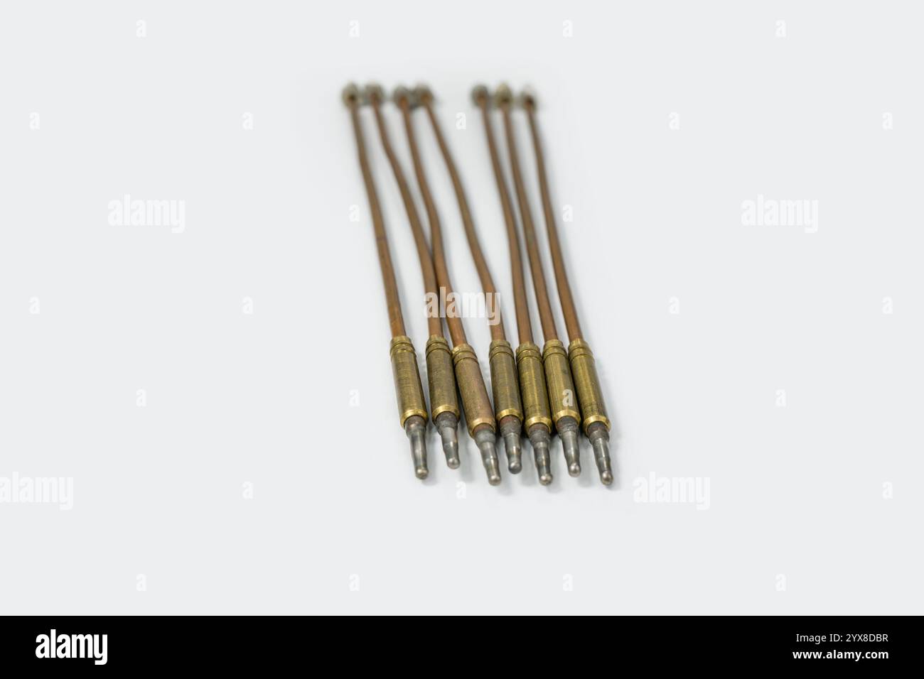 Gas stove flame sensor. Safety control Stock Photo - Alamy