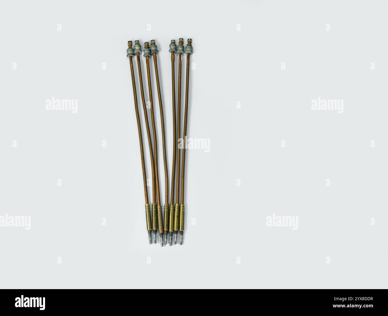 Gas stove flame sensor. Safety control Stock Photo - Alamy
