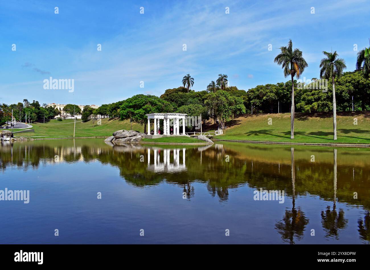 RIO DE JANEIRO, BRAZIL - December 13, 2024: Temple of Apollo (fake) on ...