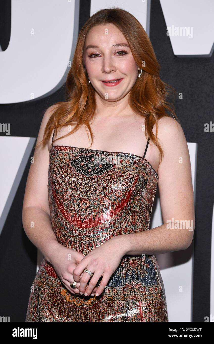 New York, USA. 13th Dec, 2024. Kayli Carter attends Searchlight ...