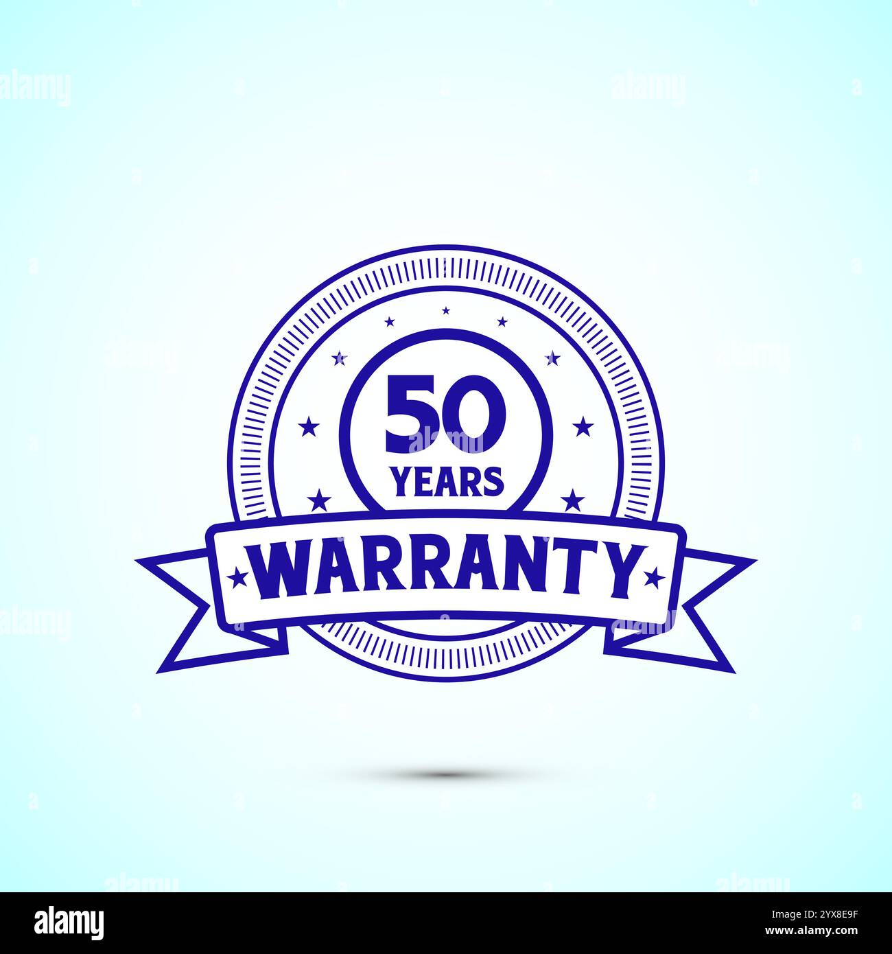 50 years service Stock Vector Images - Alamy