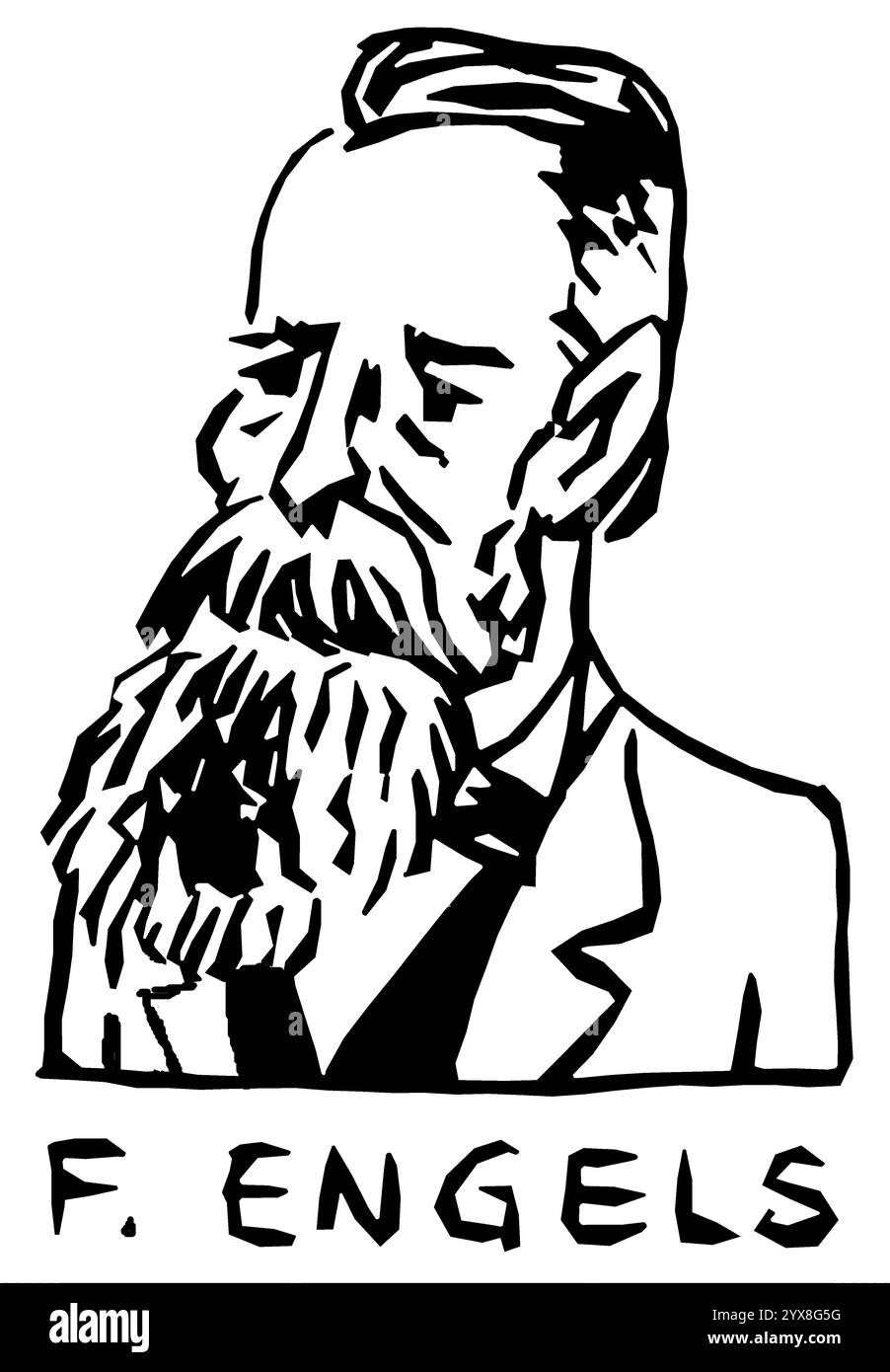 Engels portrait hi-res stock photography and images - Alamy