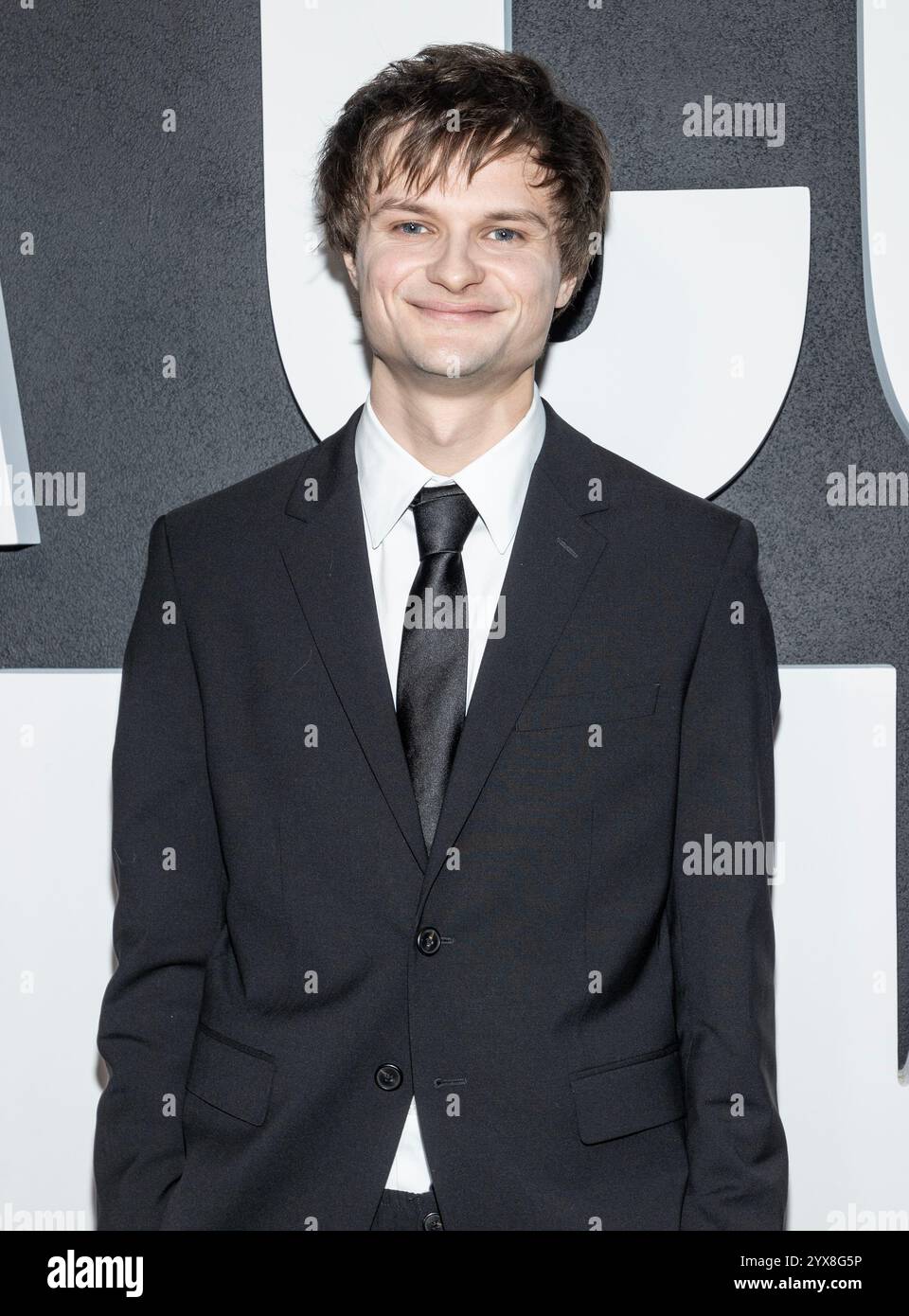 Charlie Tahan attends the premiere of 'A Complete Unknown' at SVA ...