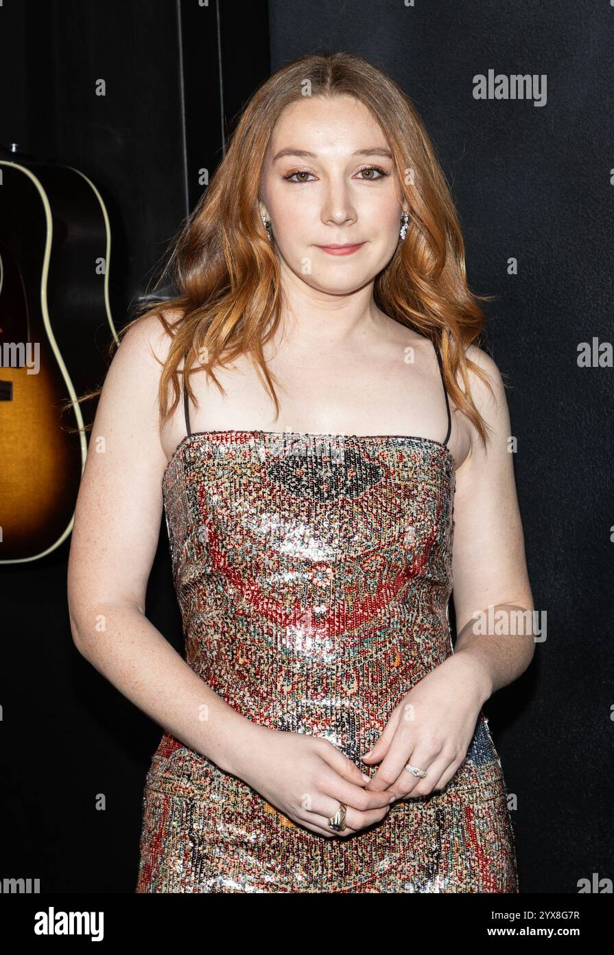 Kayli Carter attends the premiere of 'A Complete Unknown' at SVA Theater in New York on December ...