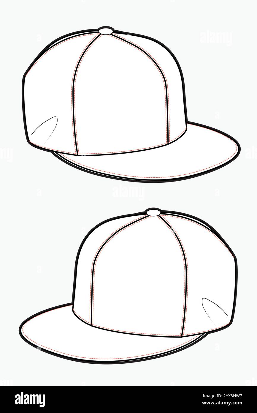 Female snapback cap Cut Out Stock Images & Pictures - Alamy