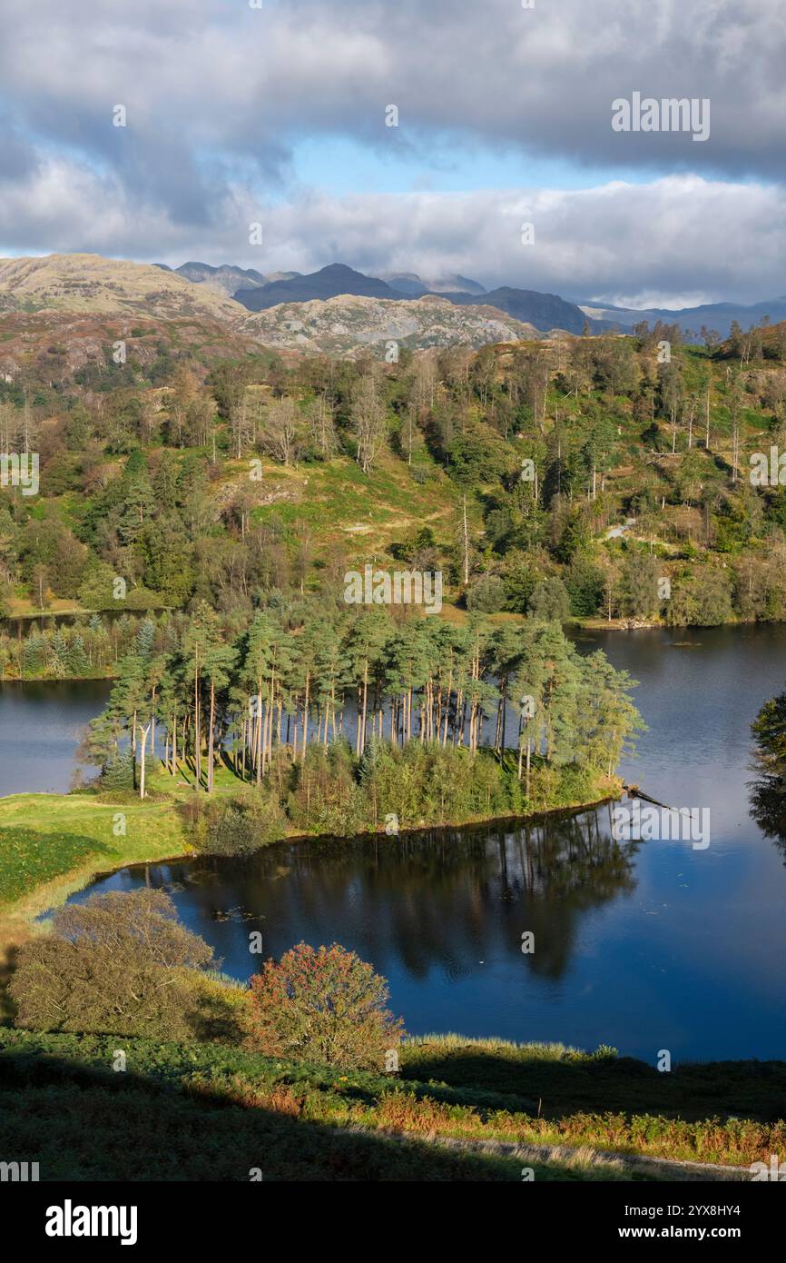 Beautiful scenery around Tarn Hows north of Coniston in the Lake ...