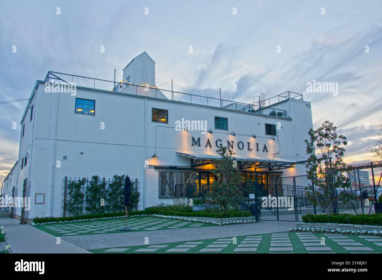 Magnolia Market in downtown Waco, Texas has closed for the day as the ...