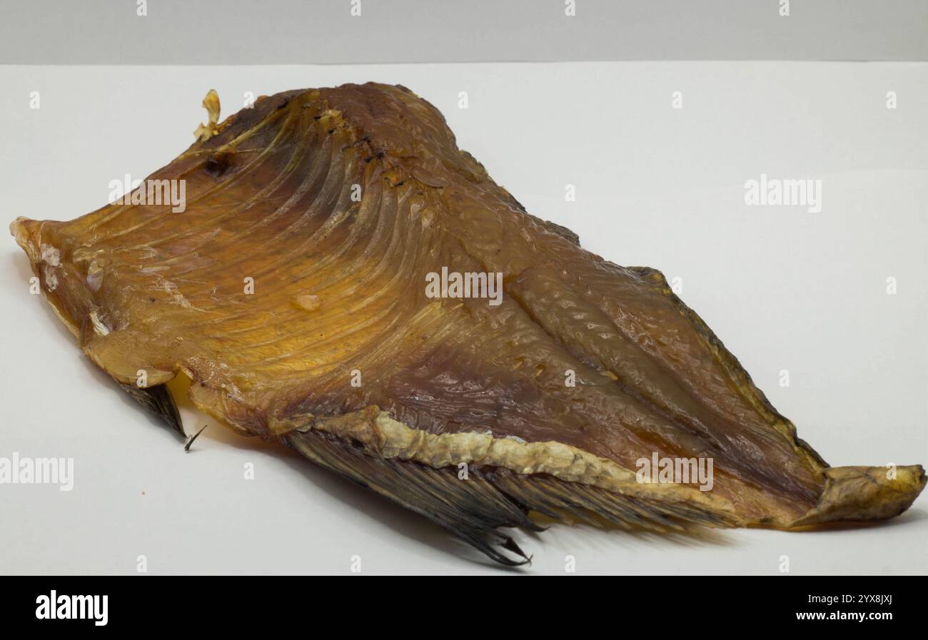 fresh fish on a white background, Dried bream fillet Stock Photo - Alamy