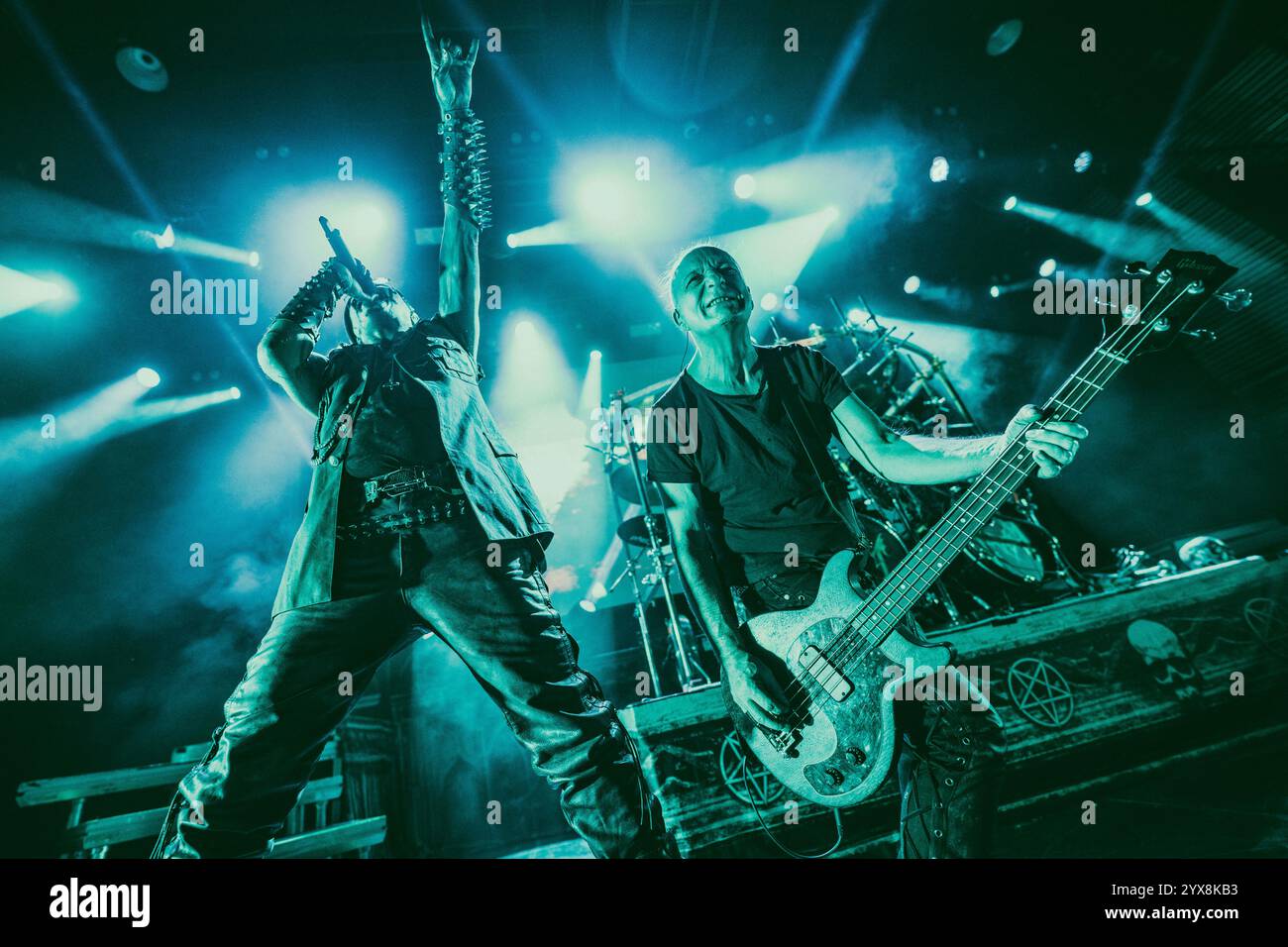 Necrobutcher bass player hi-res stock photography and images - Alamy