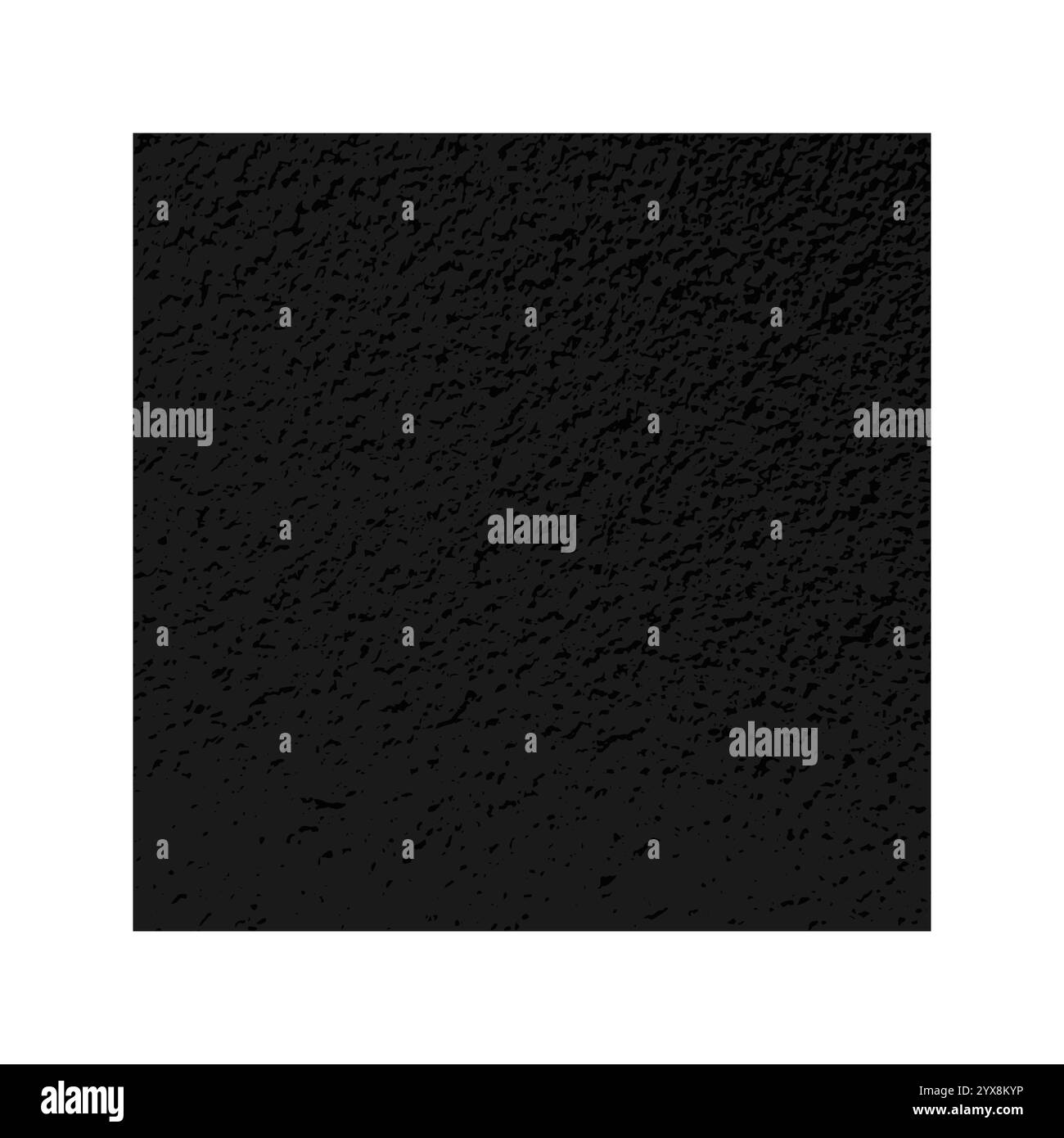 Scratched square. Dark figure with distressed grunge texture isolated ...