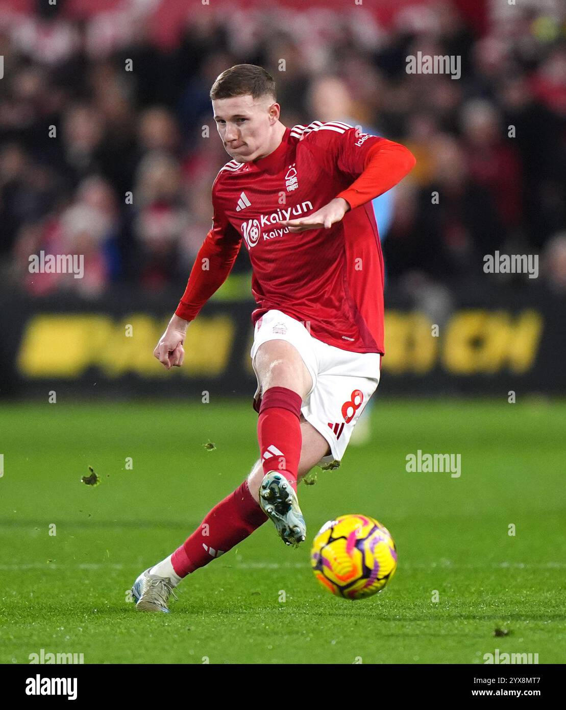 Nottingham Forest's Elliot Anderson during the Premier League match at ...