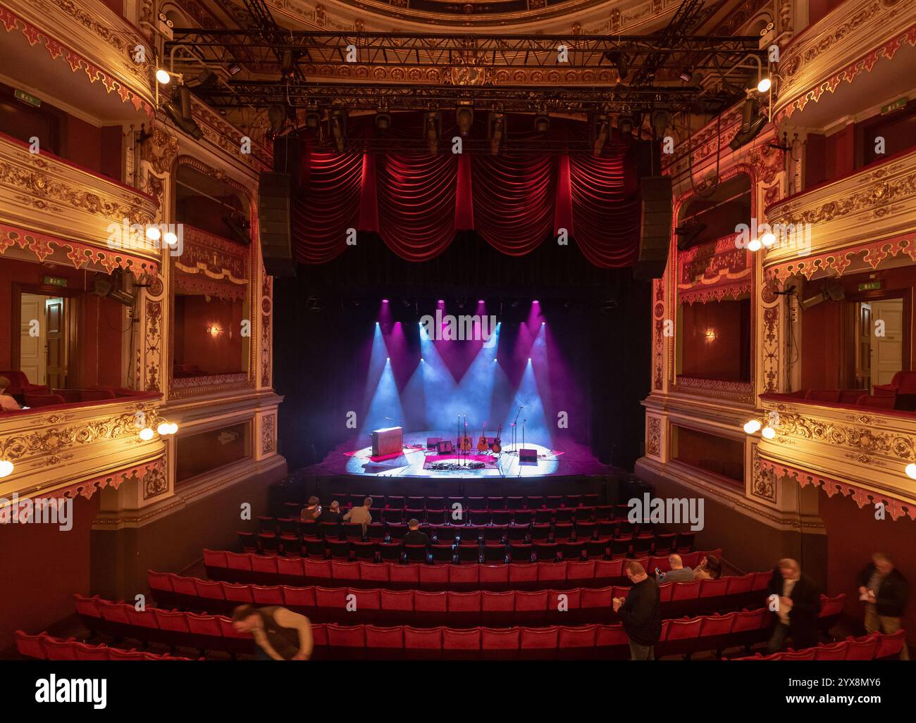 Interior of Stora Teatern concert hall Stock Photo - Alamy