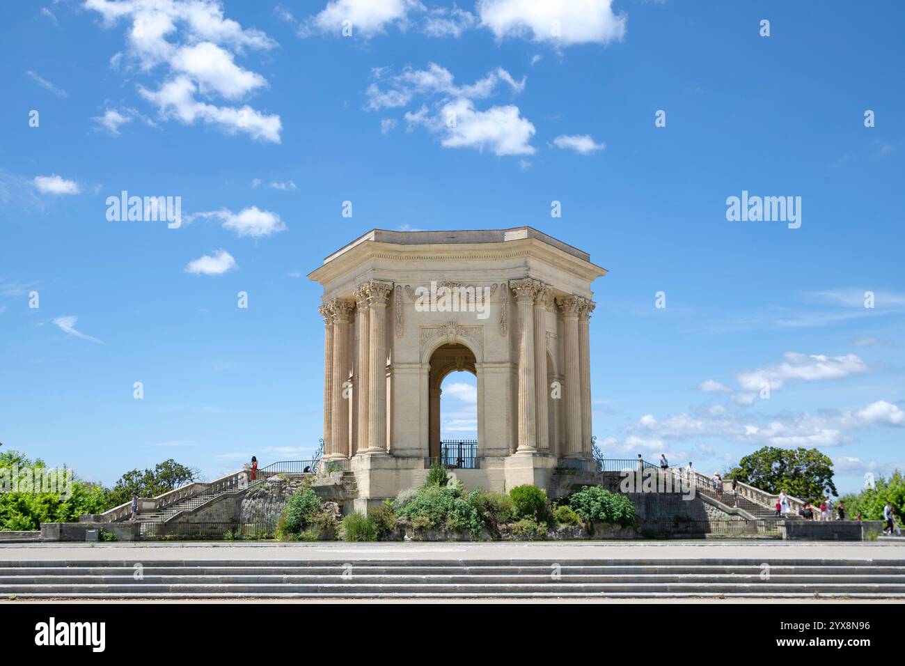 Montpellier, Historic Monument Stands Majestically Against a Bright ...