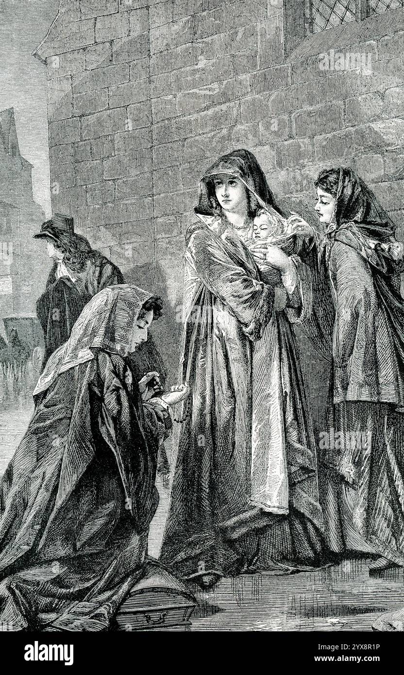 Mary of modena fleeing hi-res stock photography and images - Alamy