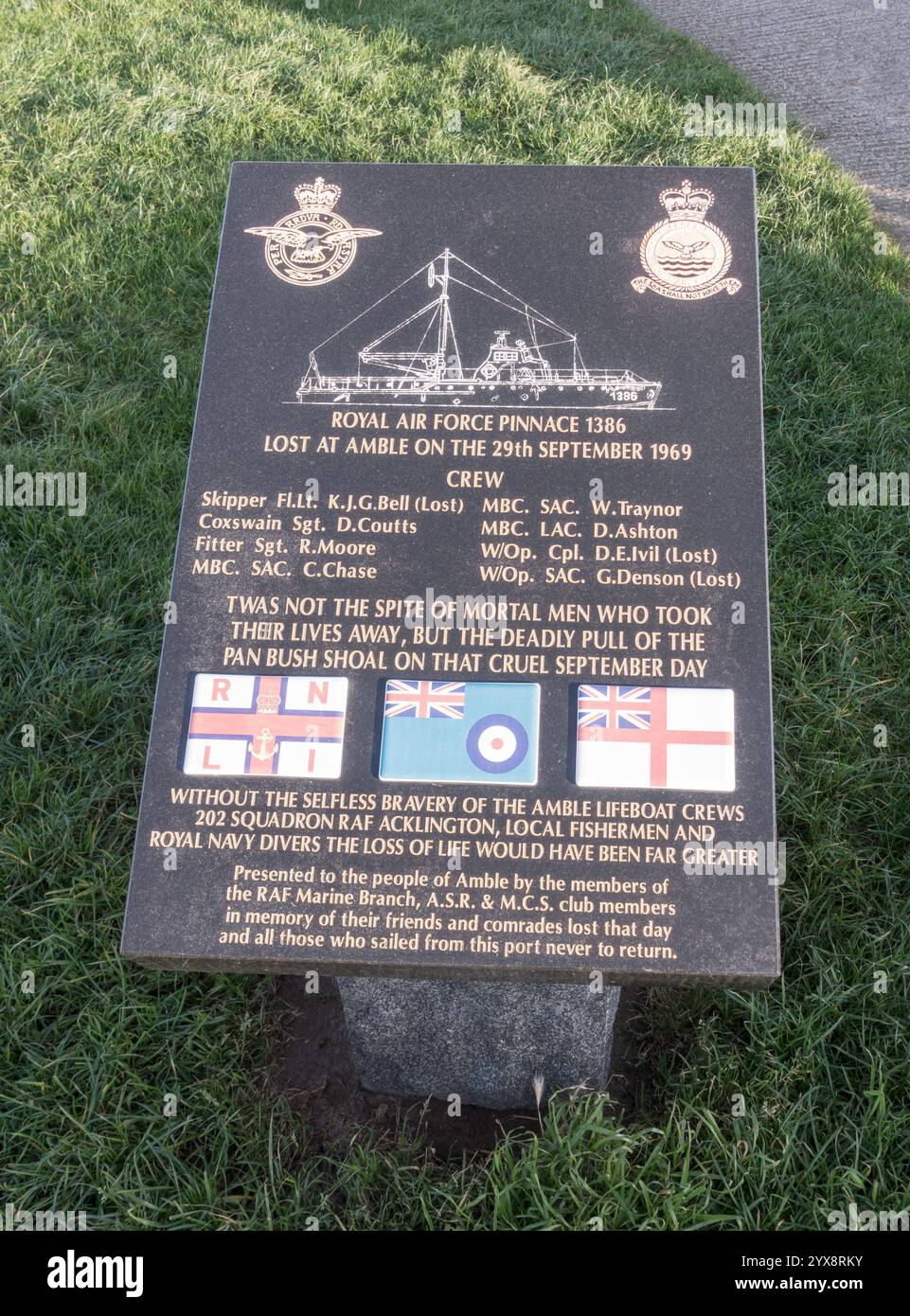 Raf pinnace 1386 memorial hi-res stock photography and images - Alamy