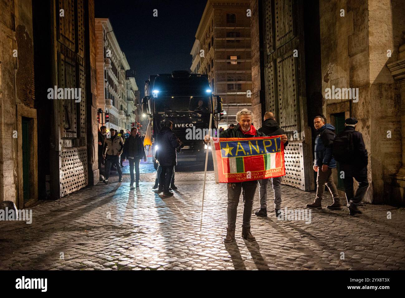 Roma, Italia. 14th Dec, 2024. Manifestazione e corteo da Piazzale del ...