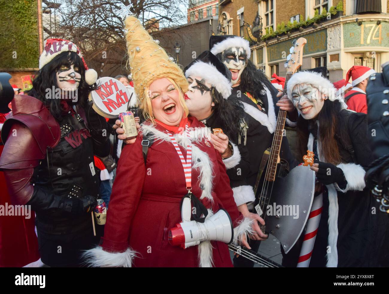 Santa claus rock band santa hi-res stock photography and images - Alamy