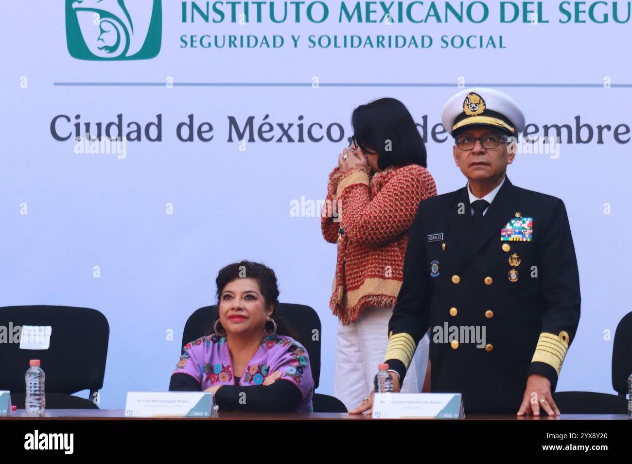 Non Exclusive: Secretary of the Mexican Navy (Semar) Raymundo Pedro ...