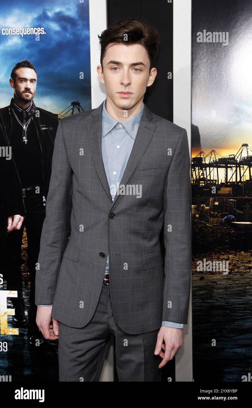 Matthew Beard at the Los Angeles premiere of "Rogue" held at the ...