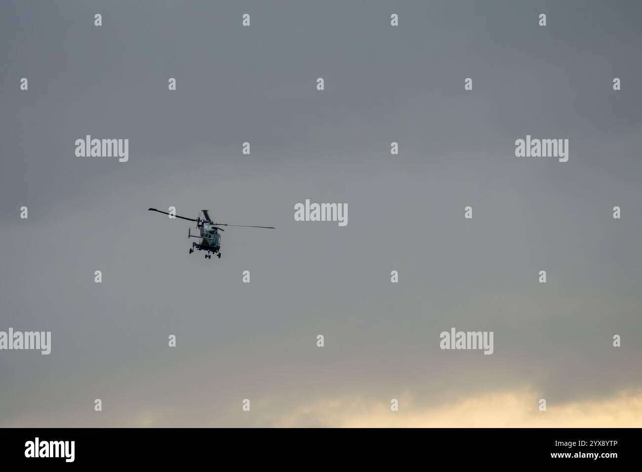 British army AgustaWestland AW159 Wildcat AH1 helicopter flying fast ...