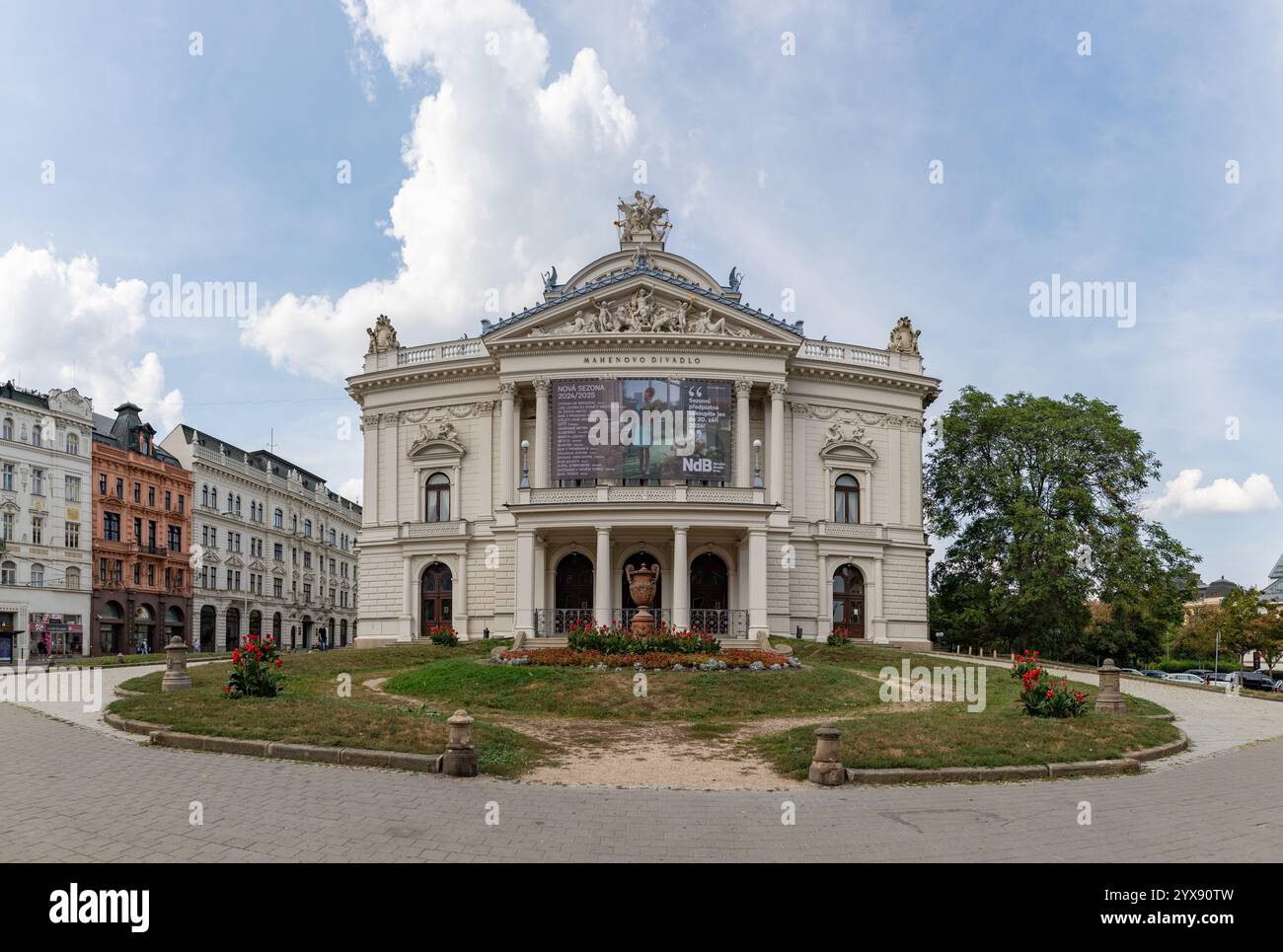 A picture of the Mahen Theatre in Brno Stock Photo - Alamy