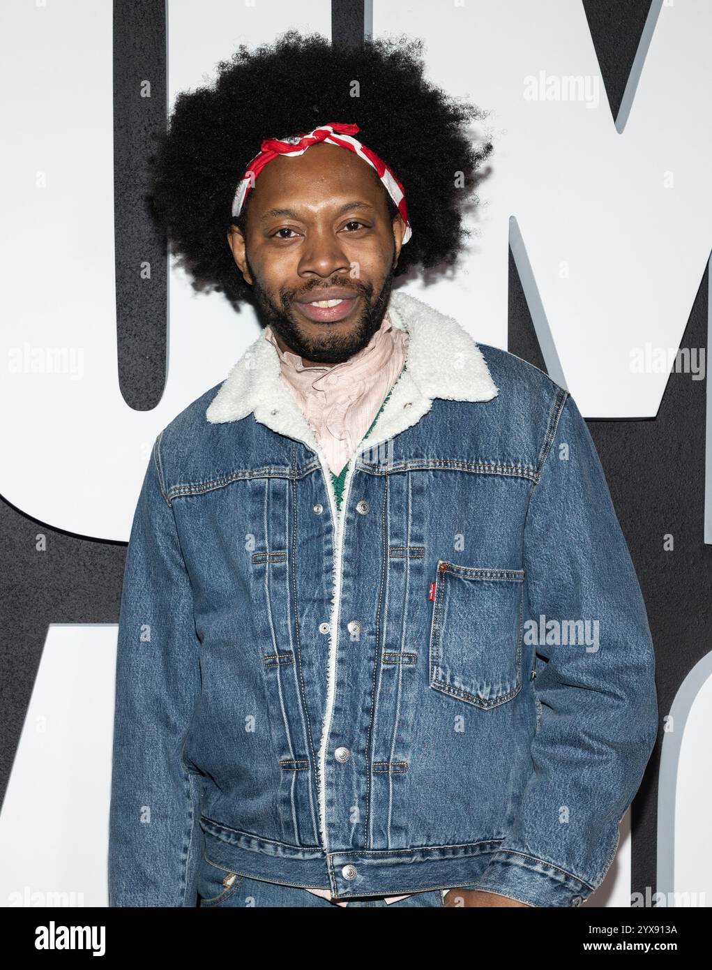 Jeremy O. Harris attends the premiere of 'A Complete Unknown' at SVA ...