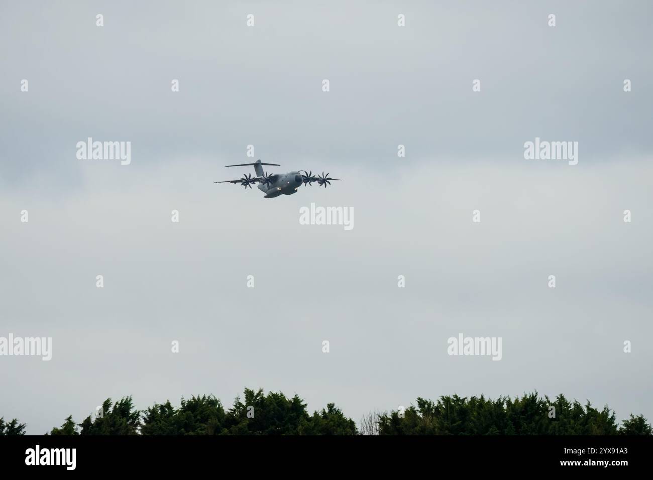 ZM401 RAF Royal Air Force Airbus C.1 A400M Atlas military cargo plane ...
