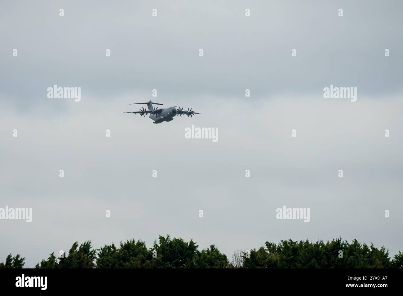 ZM401 RAF Royal Air Force Airbus C.1 A400M Atlas military cargo plane ...
