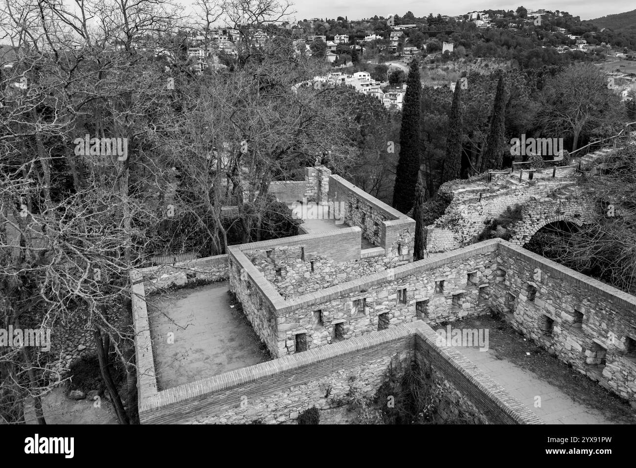 Ancient city walls of Girona, one of the most complete city walls in ...