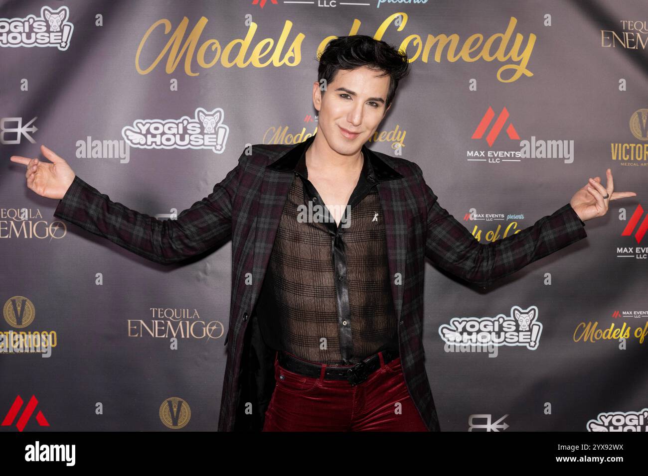 Los Angeles, USA. 13th Dec, 2024. Recording artist Ricky Rebel attends ...