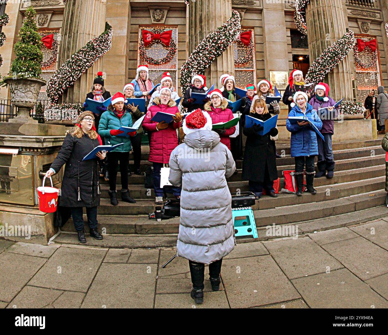Edinburgh, Scotland, UK. 14th December, 2024. UK Weather: Locals took ...