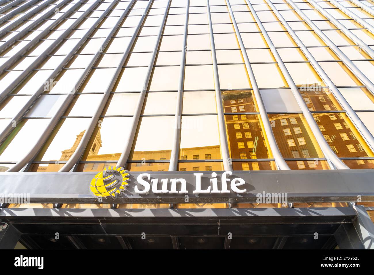 Sun Life US office at One Financial Plaza in Hartford, Connecticut, USA ...