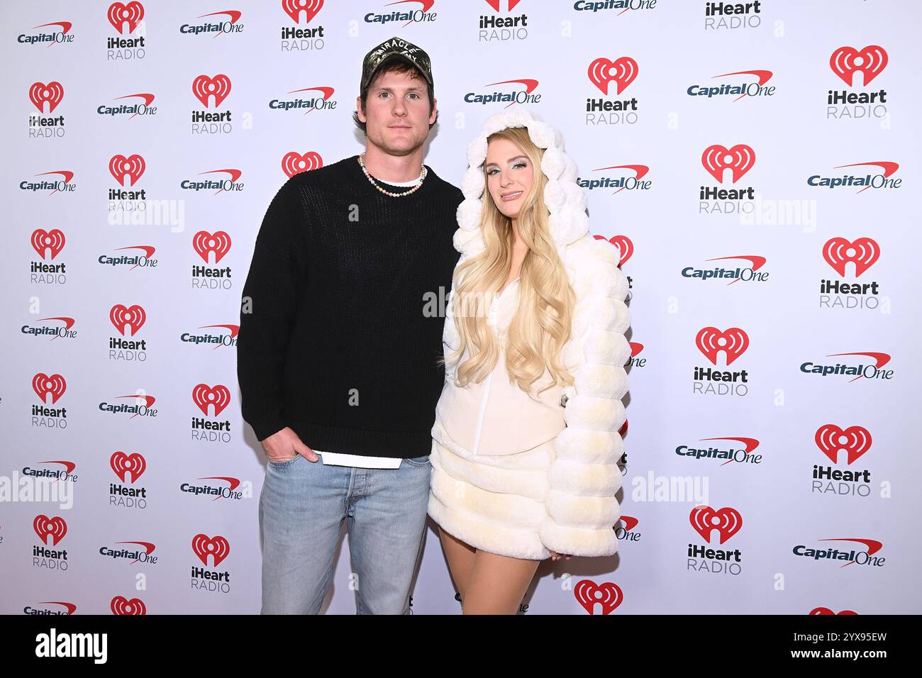 New York, USA. 13th Dec, 2024. Ryan Trainor, Meghan Trainor attend ...