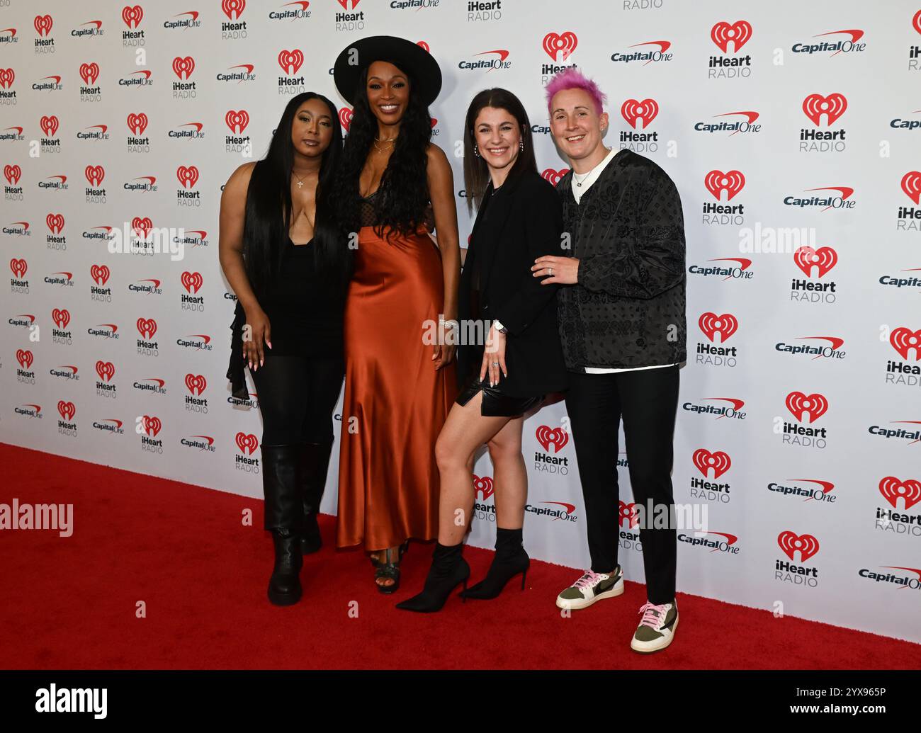 New York, USA. 14th Dec, 2024. Khristina Williams, Cari Champion, Anya ...