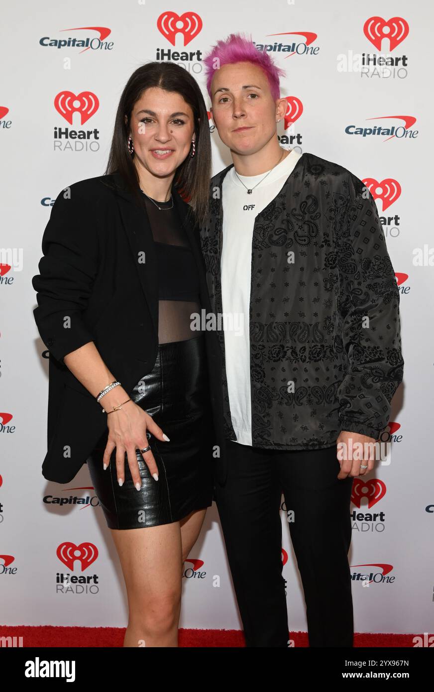 New York, USA. 14th Dec, 2024. Anya Packer and Madison Packer attend ...