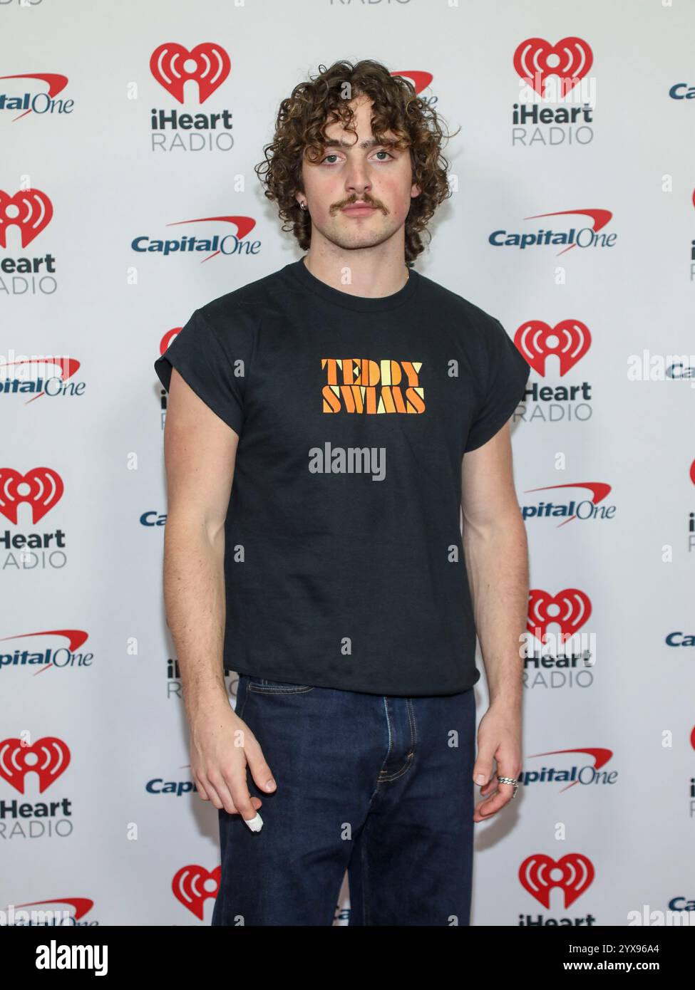 Singer-songwriter Benson Boone arrives at Z100's iHeartRadio Jingle ...