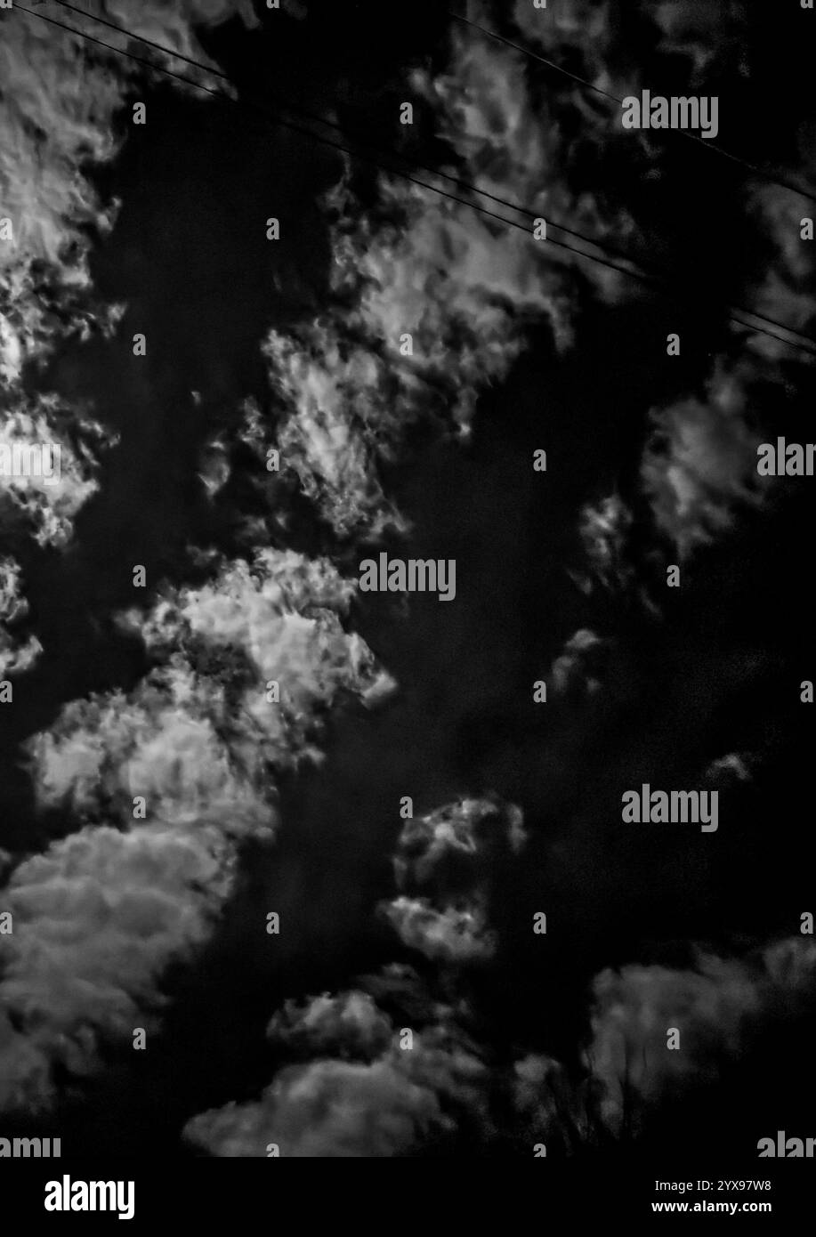 Dramatic contrast dark clouds Black and White Stock Photos & Images - Alamy