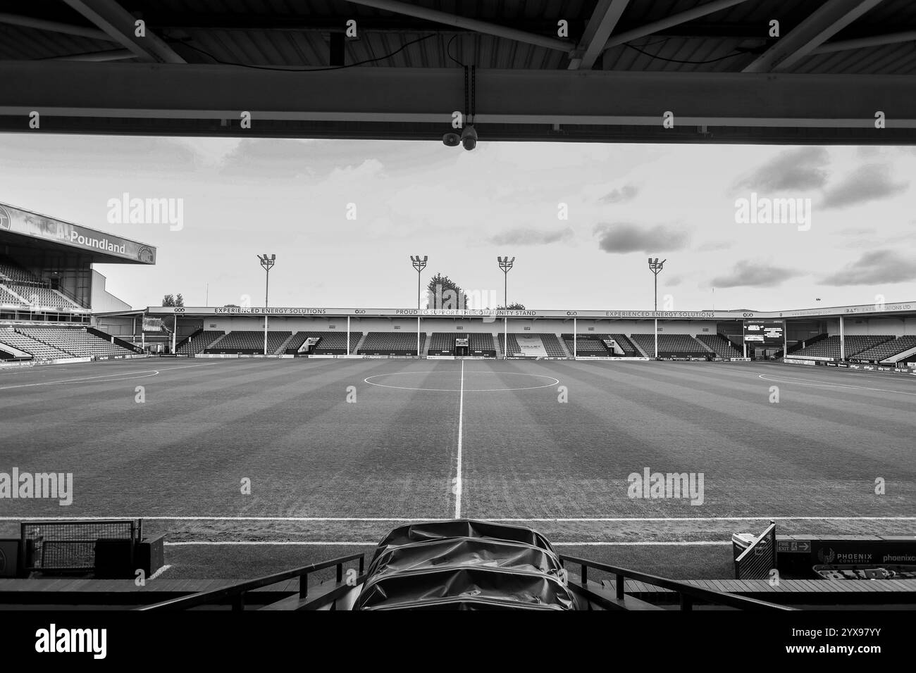 Walsall football ground Black and White Stock Photos & Images - Alamy