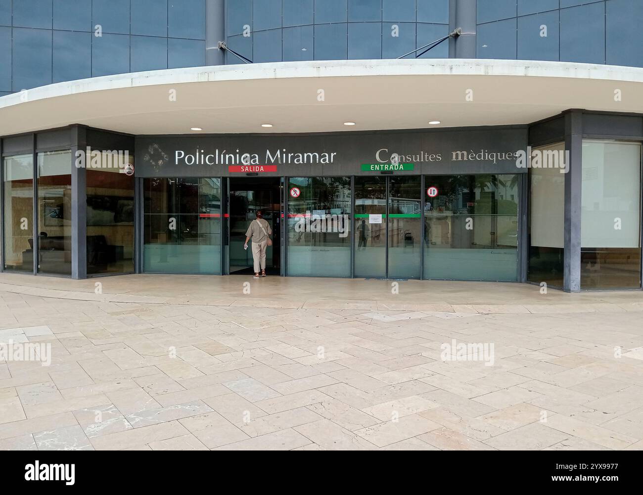 Palma de Mallorca, Spain; october 15 2024: Facade of the Juaneda ...