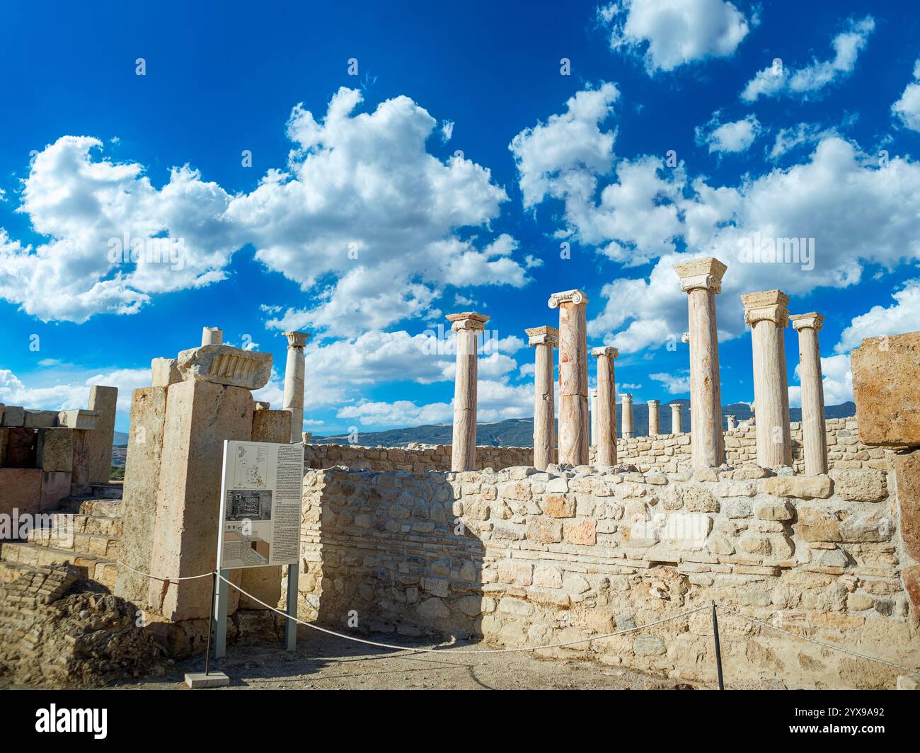 Tripolis ancient city ruins, Denizli, Turkey Stock Photo - Alamy