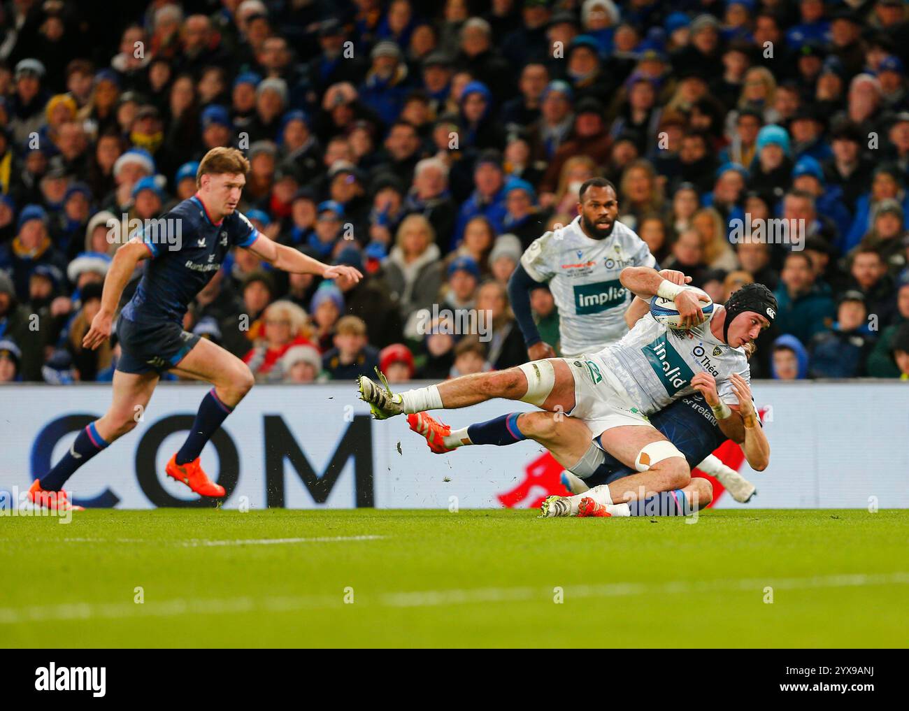 Aviva Stadium, Dublin, Ireland. 14th Dec, 2024. Investec Champions Cup ...
