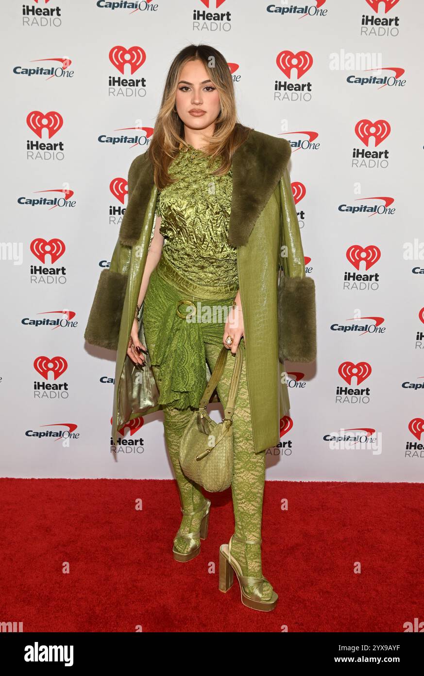 New York, USA. 14th Dec, 2024. Alyssa Gonzalez attends iHeartRadio z100 ...