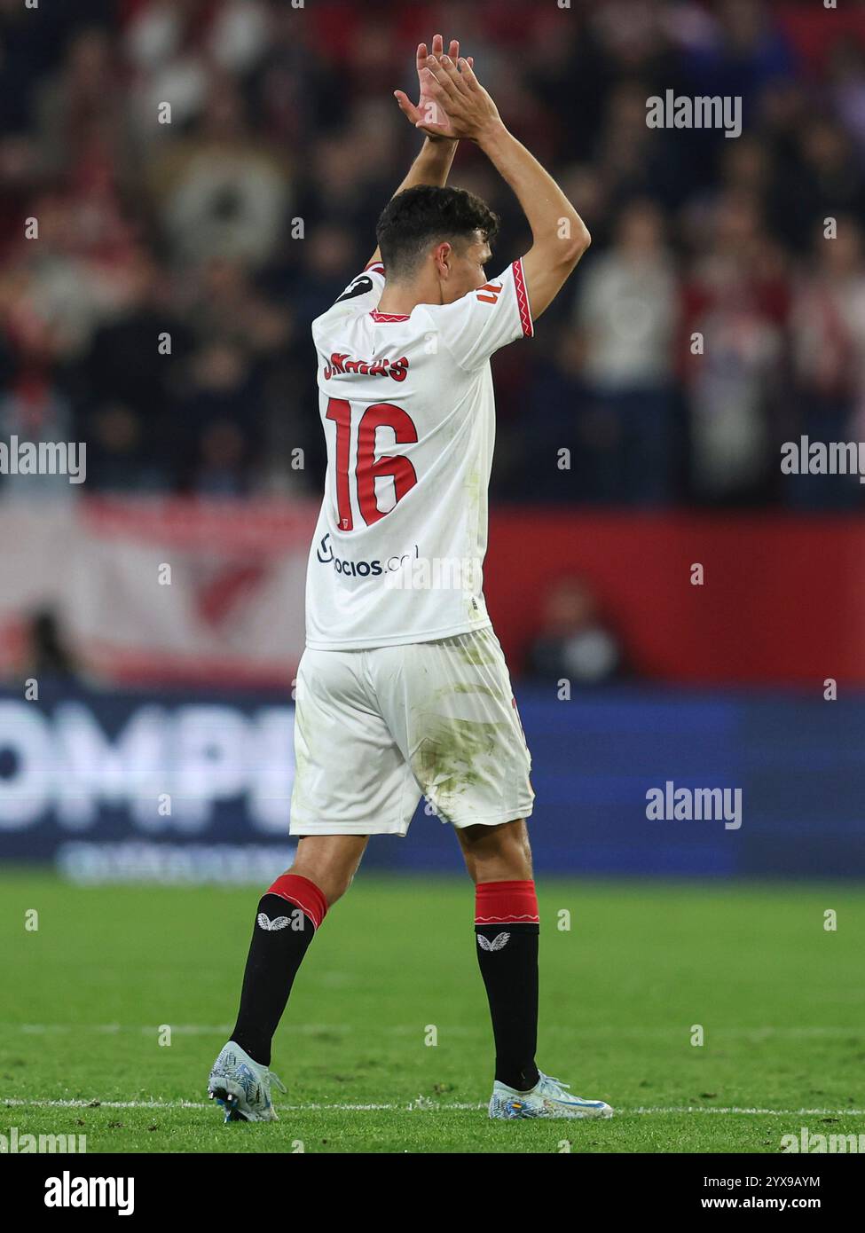 Sevilla, Spain. 14th Dec, 2024. Jesus Navas of Sevilla FC during the La ...