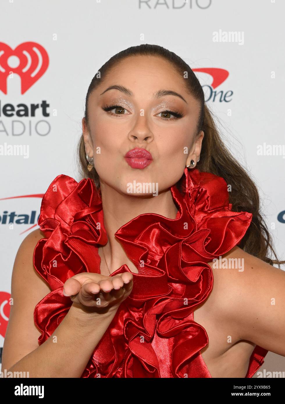 New York, USA. 14th Dec, 2024. Crystal Rosas attends iHeartRadio z100's ...