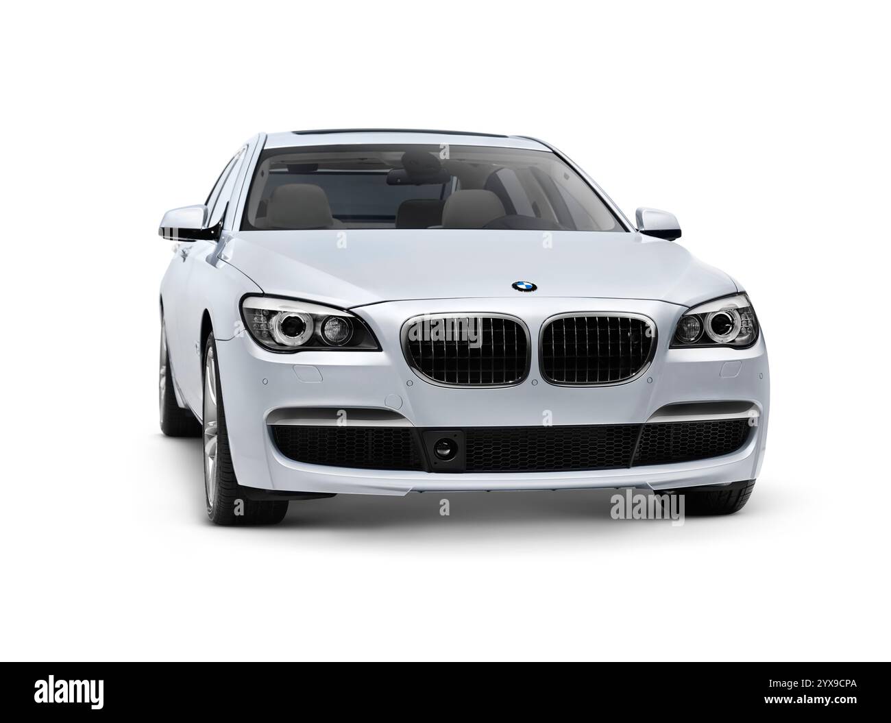 2010 BMW 760Li Individual 7 Series luxury sedan car isolated with ...